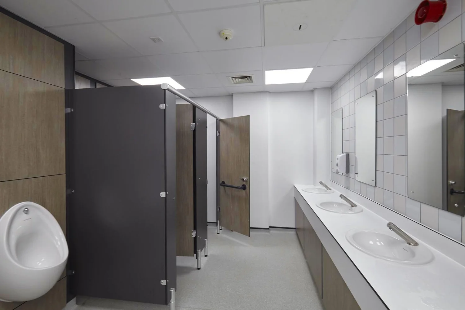 Leicester College Washroom Refurb — Focus Washrooms