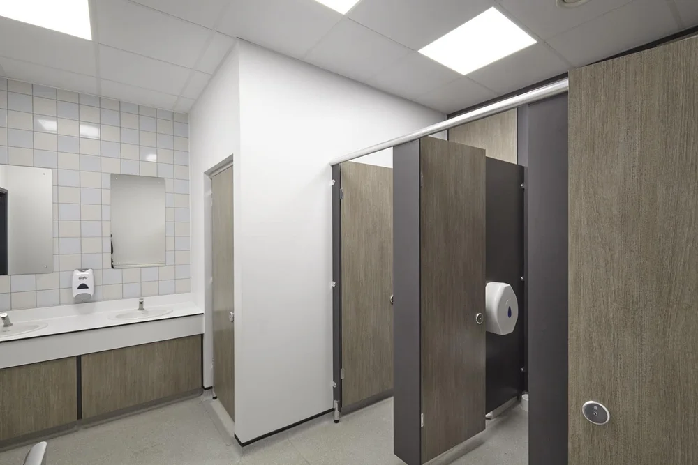 Leicester College Washroom Refurb — Focus Washrooms