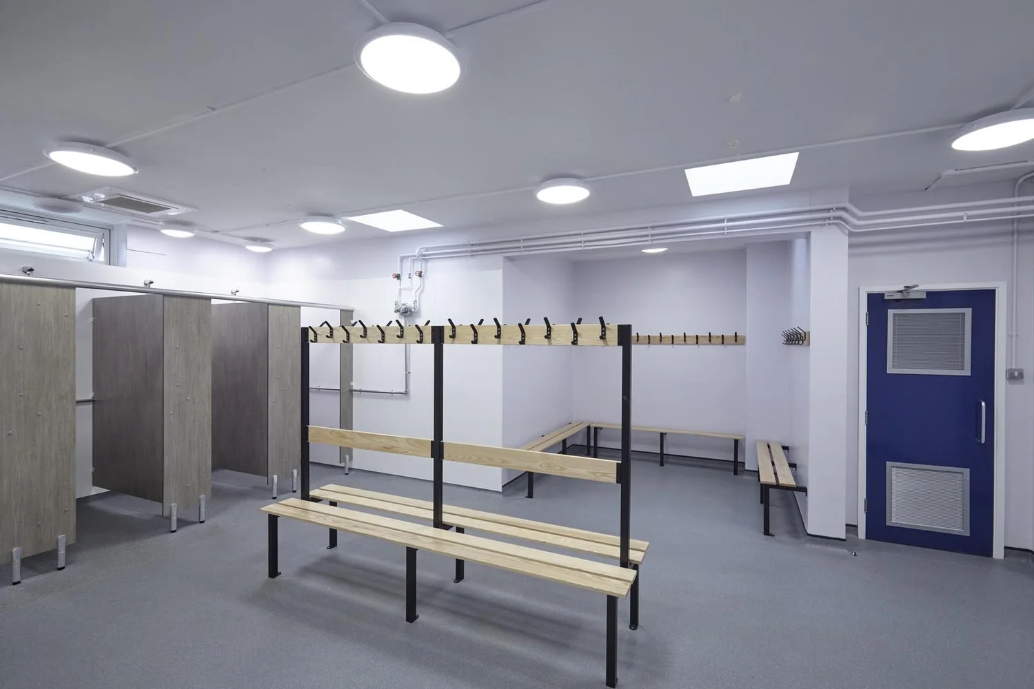 Changing room refurbishments — Focus Washrooms