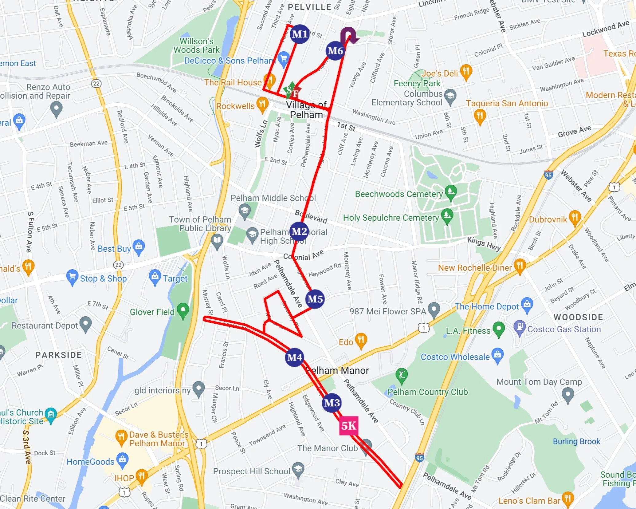 Pelham Half Marathon and 10K