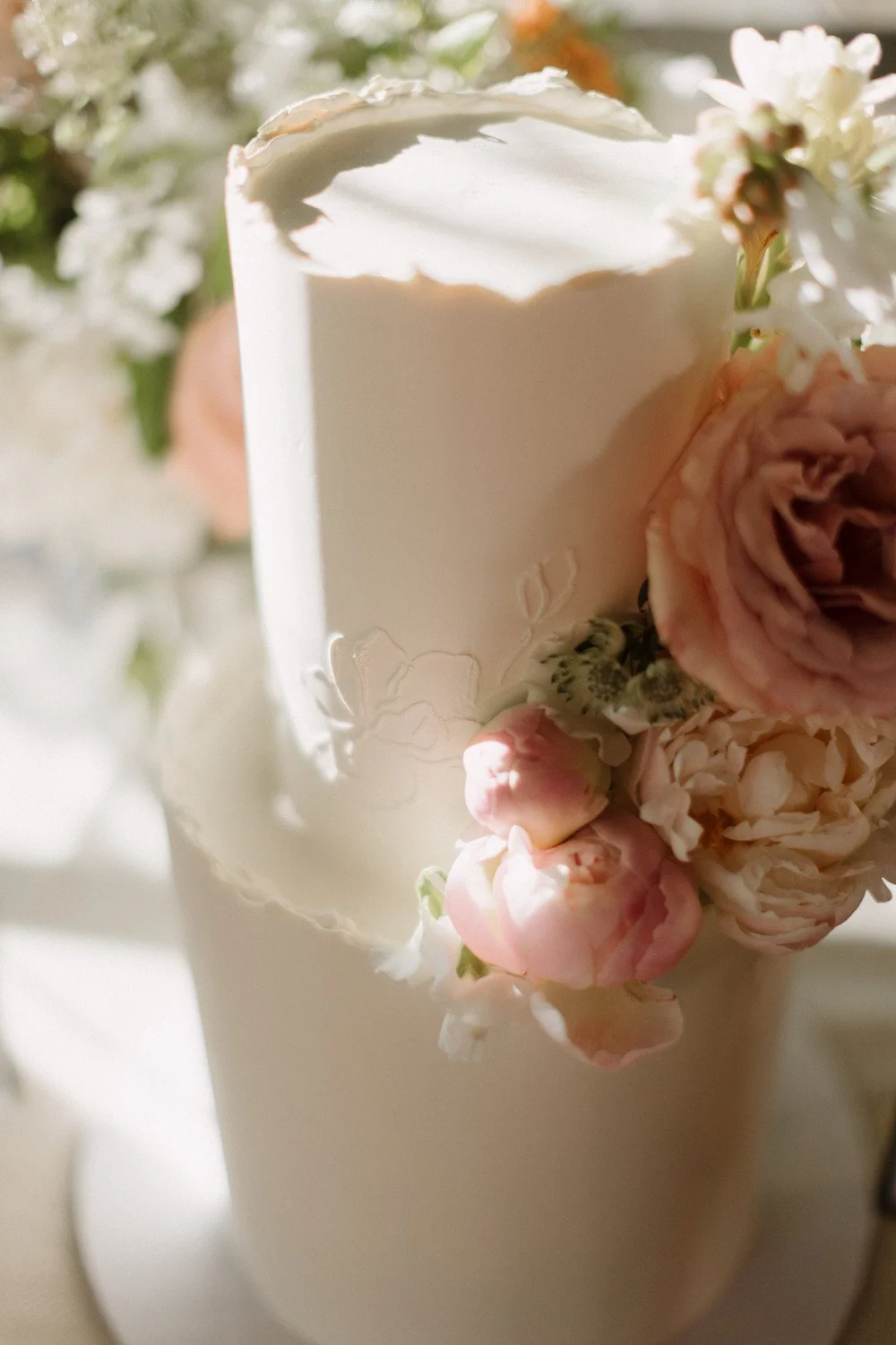 Simple buttercream wedding cake ideas — Bloom and Crumb - London ...