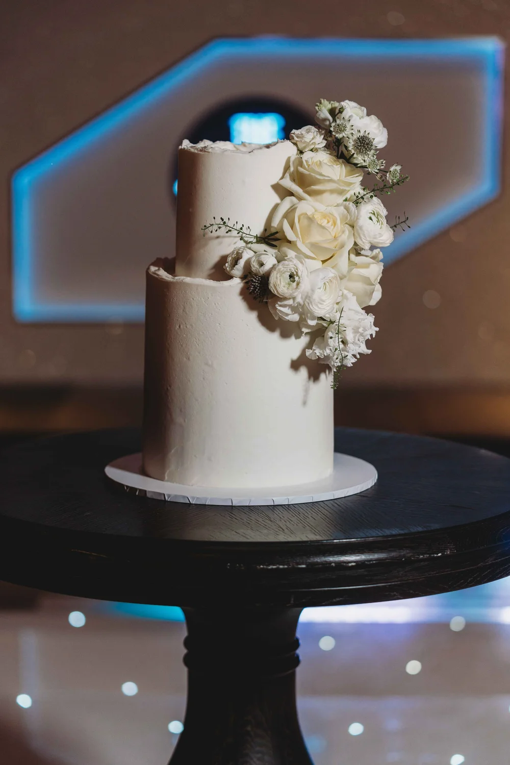2- tiered wedding cake — Bloom and Crumb - London Wedding Cakes