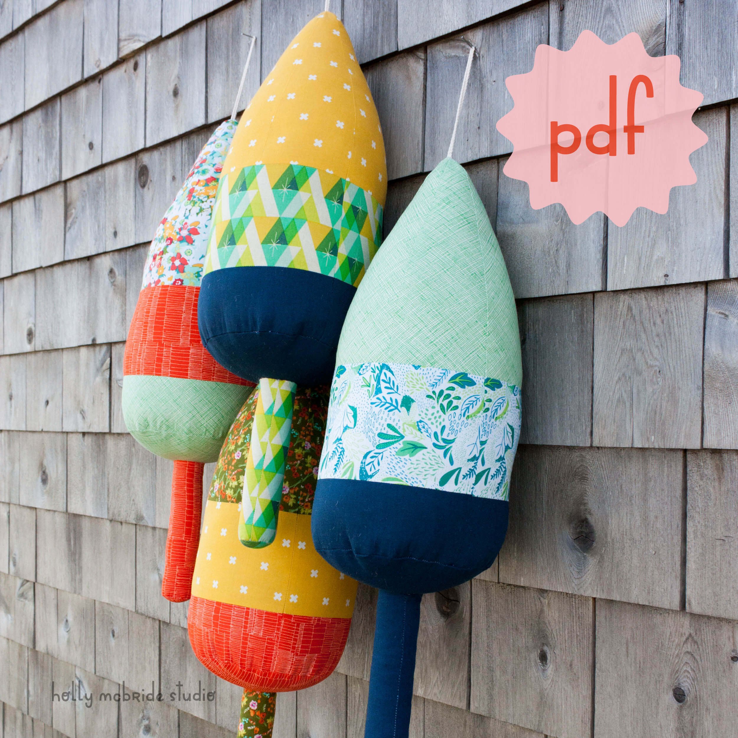Oh Buoy! PDF Sewing Pattern — Holly McBride Studio: illustration ...