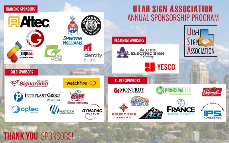 Annual Sponsorship Program — Utah Sign Association