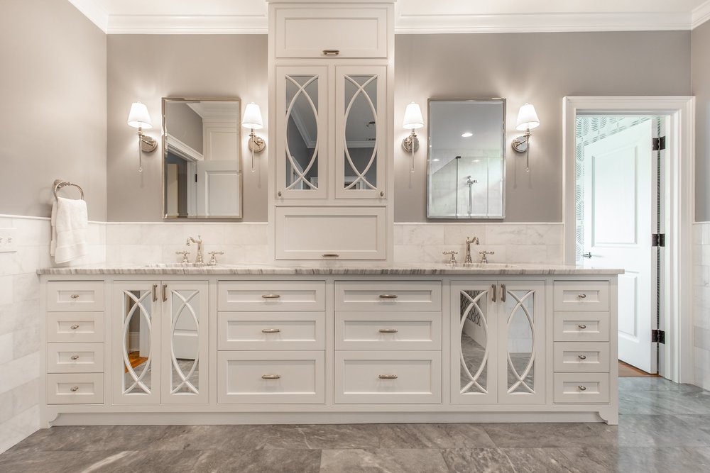 Custom Bathroom Cabinets Made in Savannah, GA — Crawford Norris Custom ...