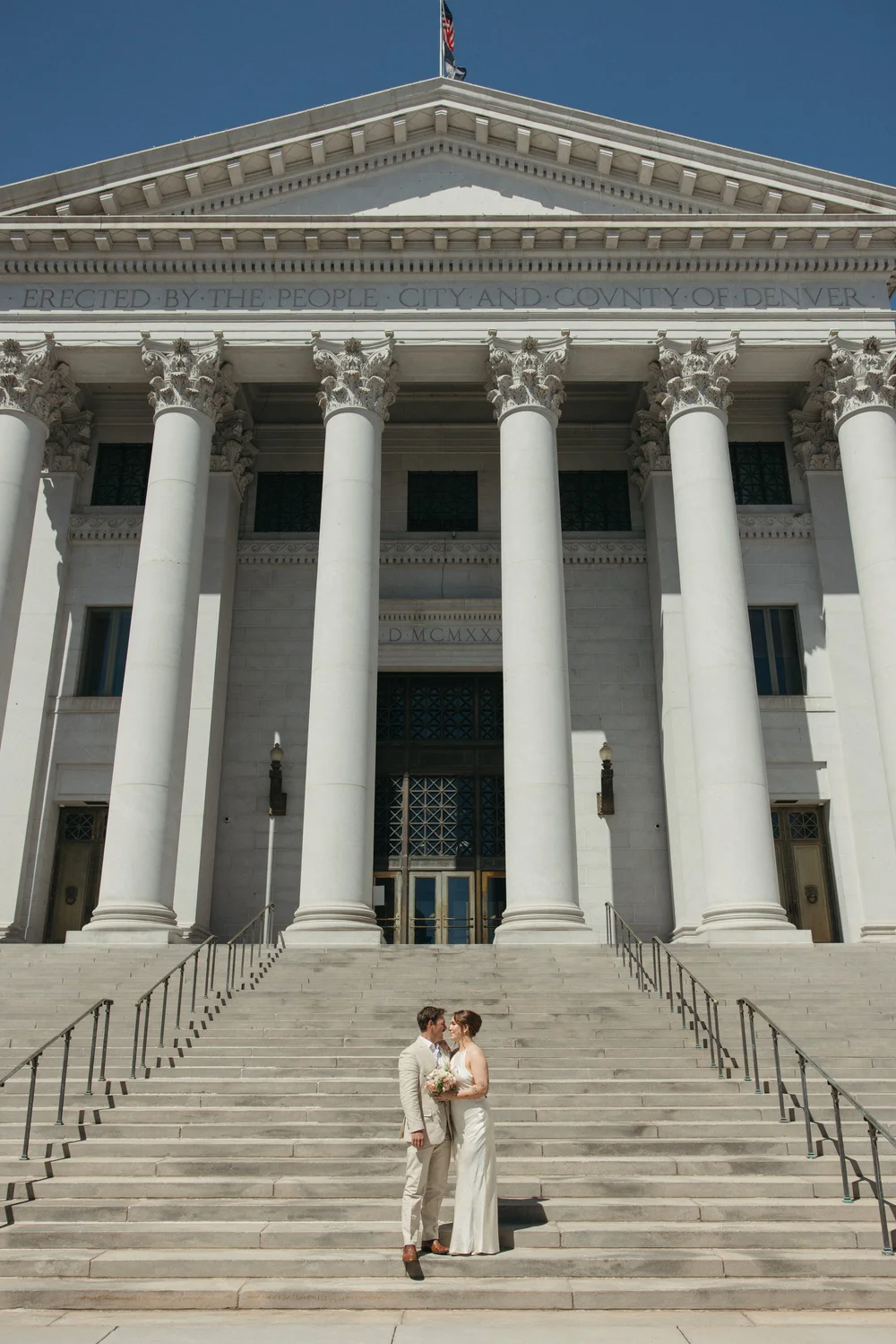 Denver Courthouse Elopement Photographer Colorado | Lauren Nicole Photo ...
