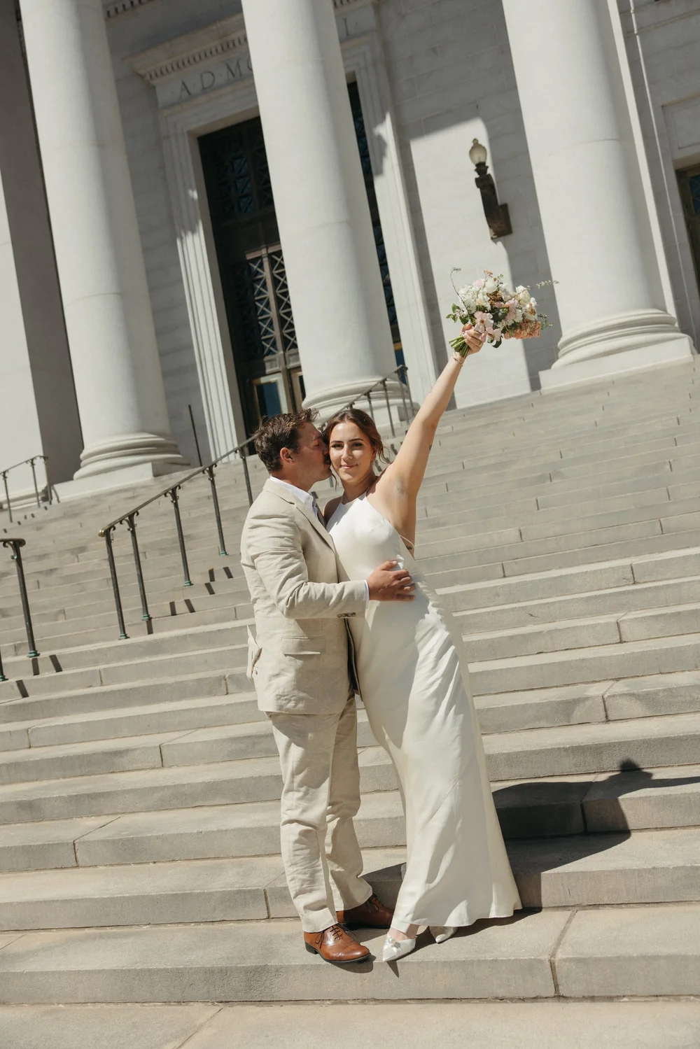 Denver Courthouse Elopement Photographer Colorado | Lauren Nicole Photo ...