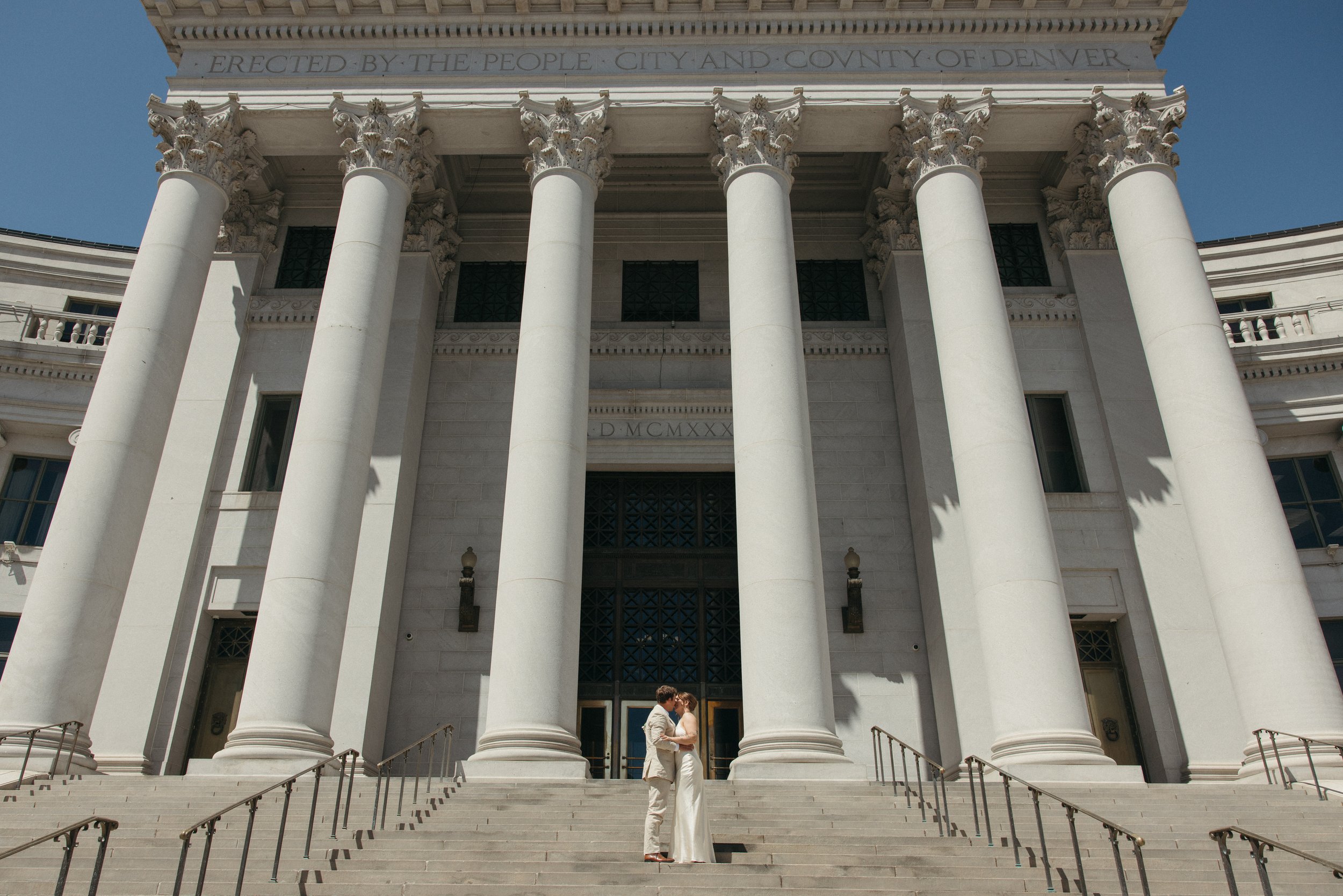 Denver Courthouse Elopement Photographer Colorado | Lauren Nicole Photo ...