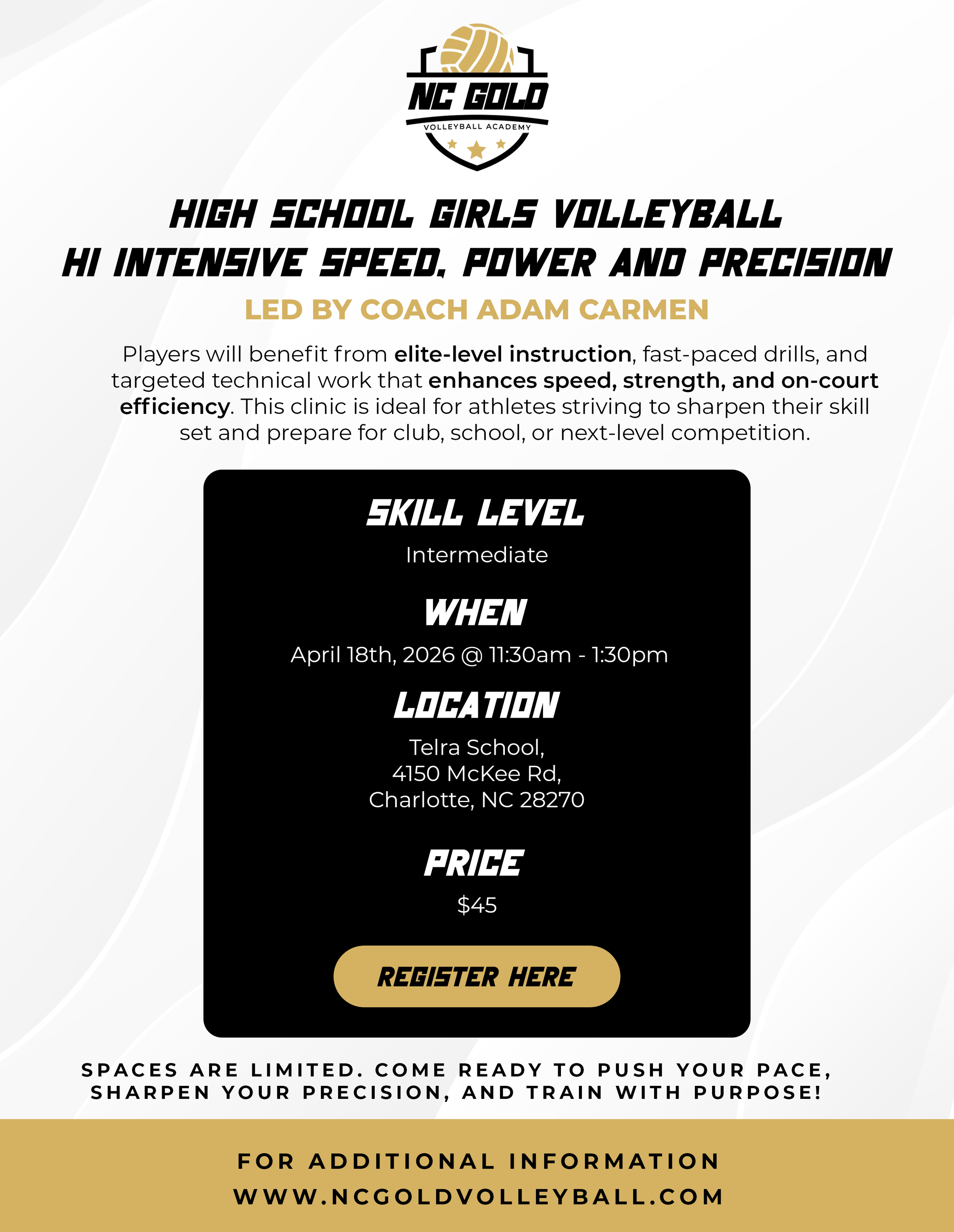 NC Gold Volleyball Academy