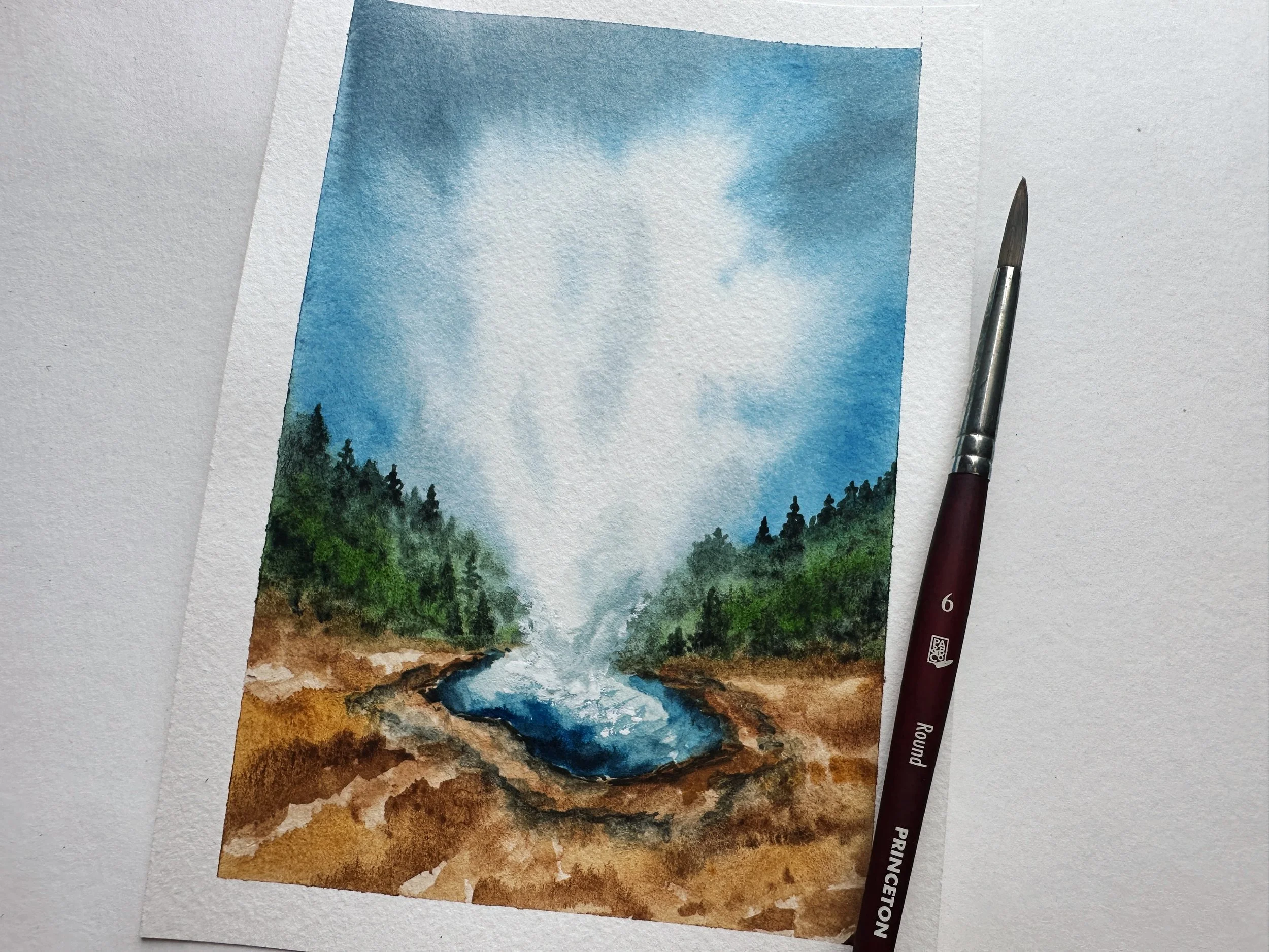 Wave Seascape — Kendra VanDruff Watercolors