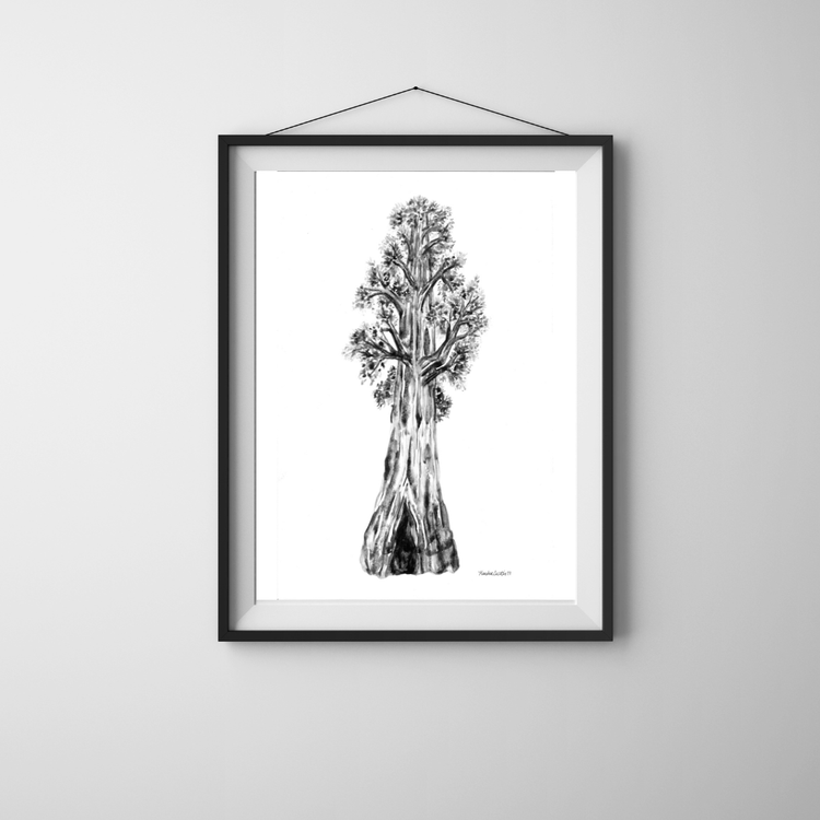 Yosemite National Park Watercolor Art Print - Tunnel View — Kendra ...