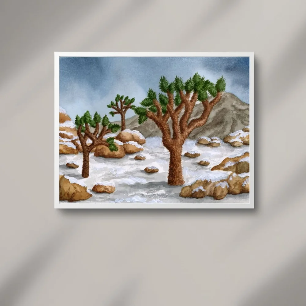 Yosemite National Park Watercolor Art Print - Tunnel View — Kendra ...