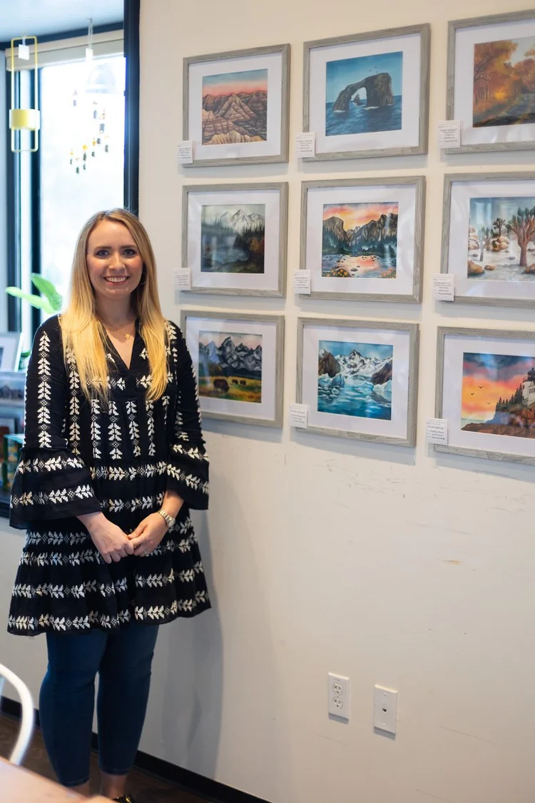 Arches in Winter — Kendra VanDruff Watercolors