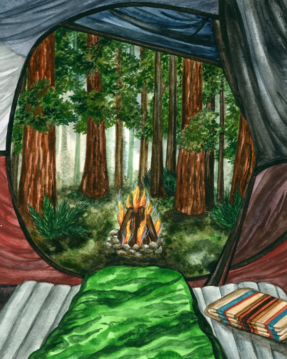 Lake Clark — Kendra VanDruff Watercolors
