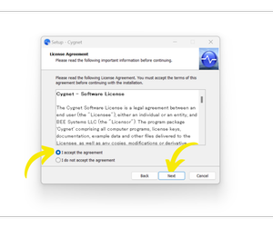 Cygnet Set Up — BEE Medic