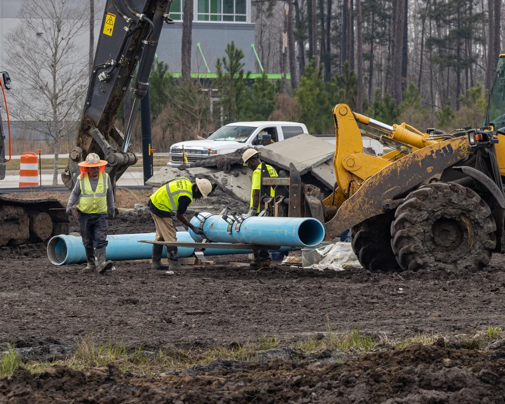 Underground Utilities — Landmark Construction Co