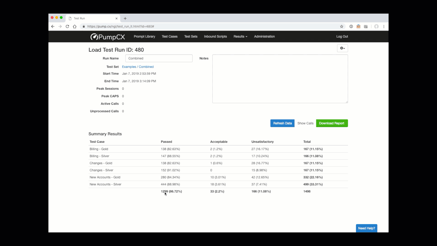 Performance Testing — PumpCX