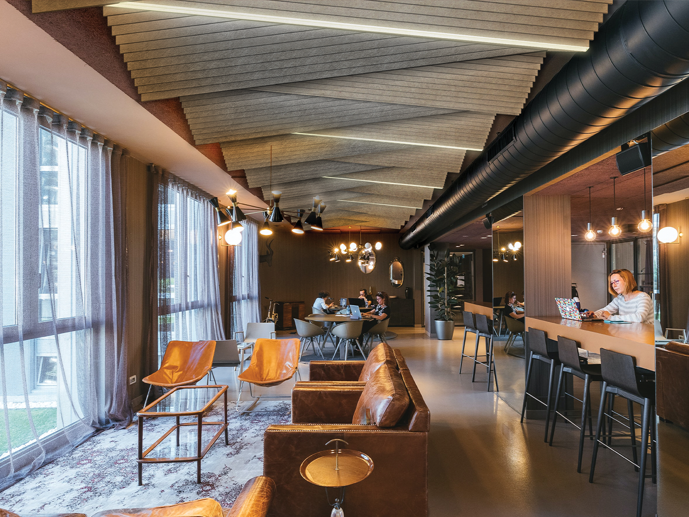 Baffle Ceiling — Enocoustic