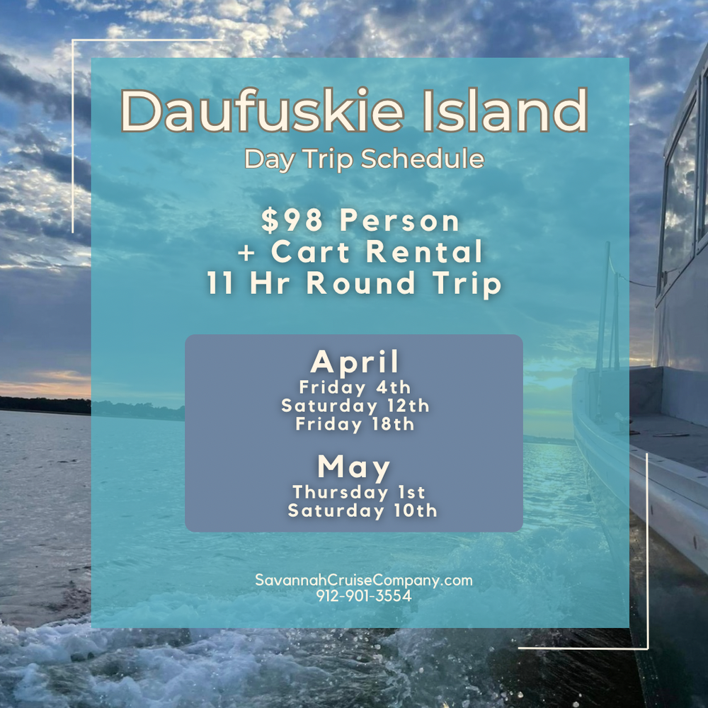 Boat to Daufuskie Island | Ferry — Savannah Cruise Company