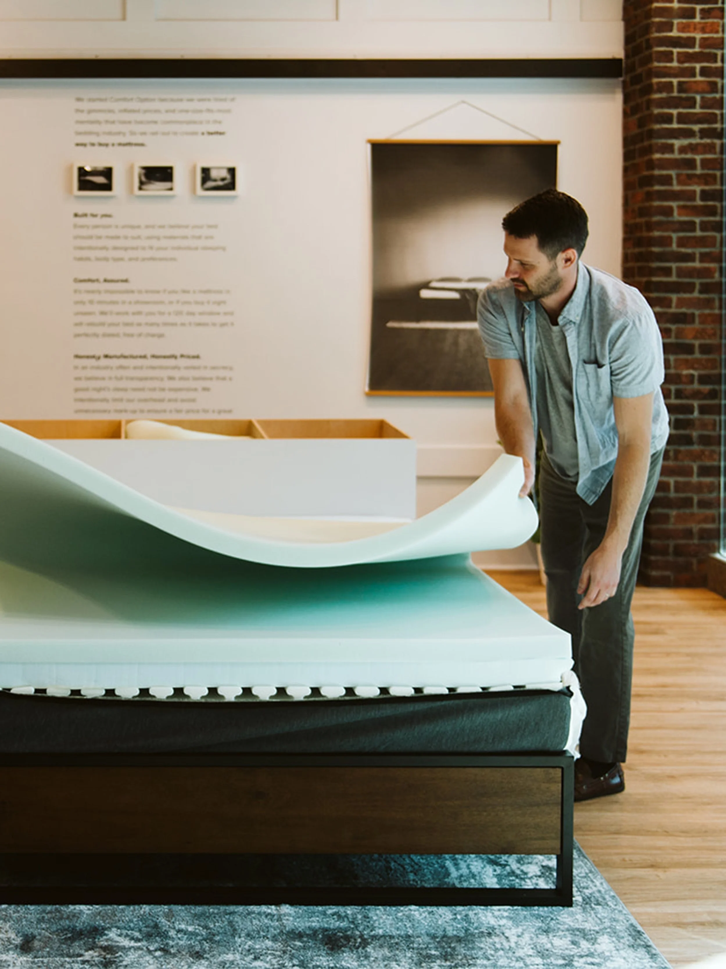 Comfort Option® - Customized, Rebuildable Mattresses® Made in Indiana