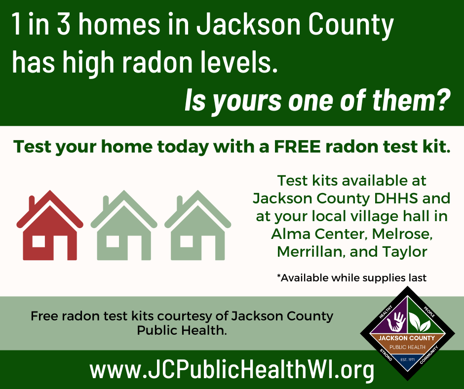 Radon and Radon Testing — Jackson County Public Health Department