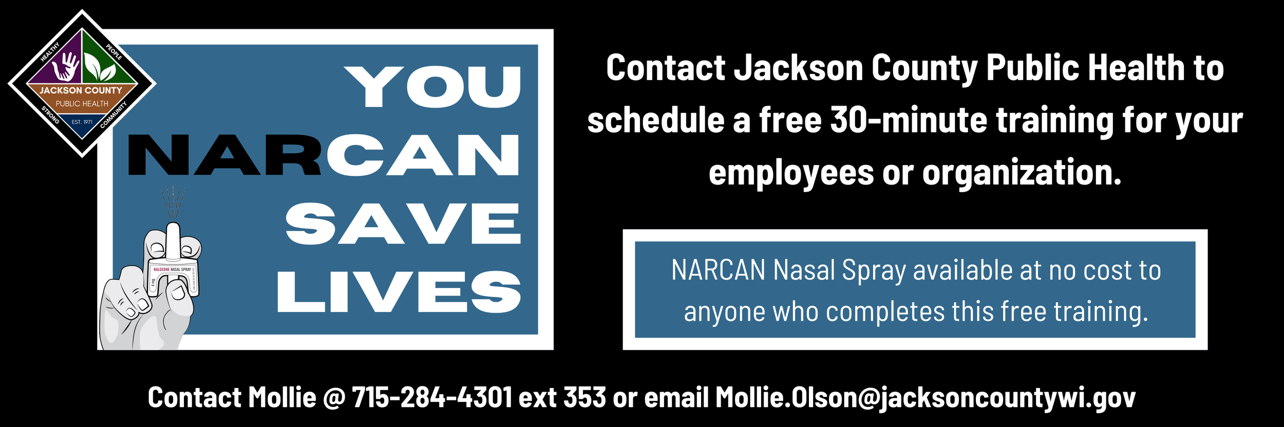 Opioids and Harm Reduction — Jackson County Public Health Department