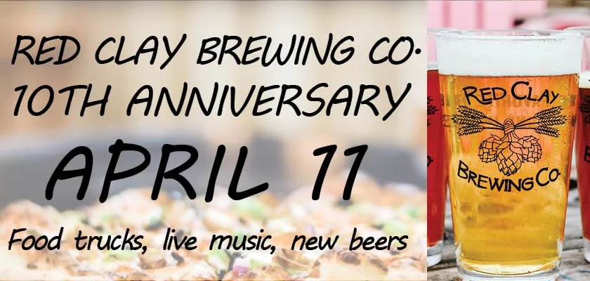EVENTS — RED CLAY BREWING COMPANY