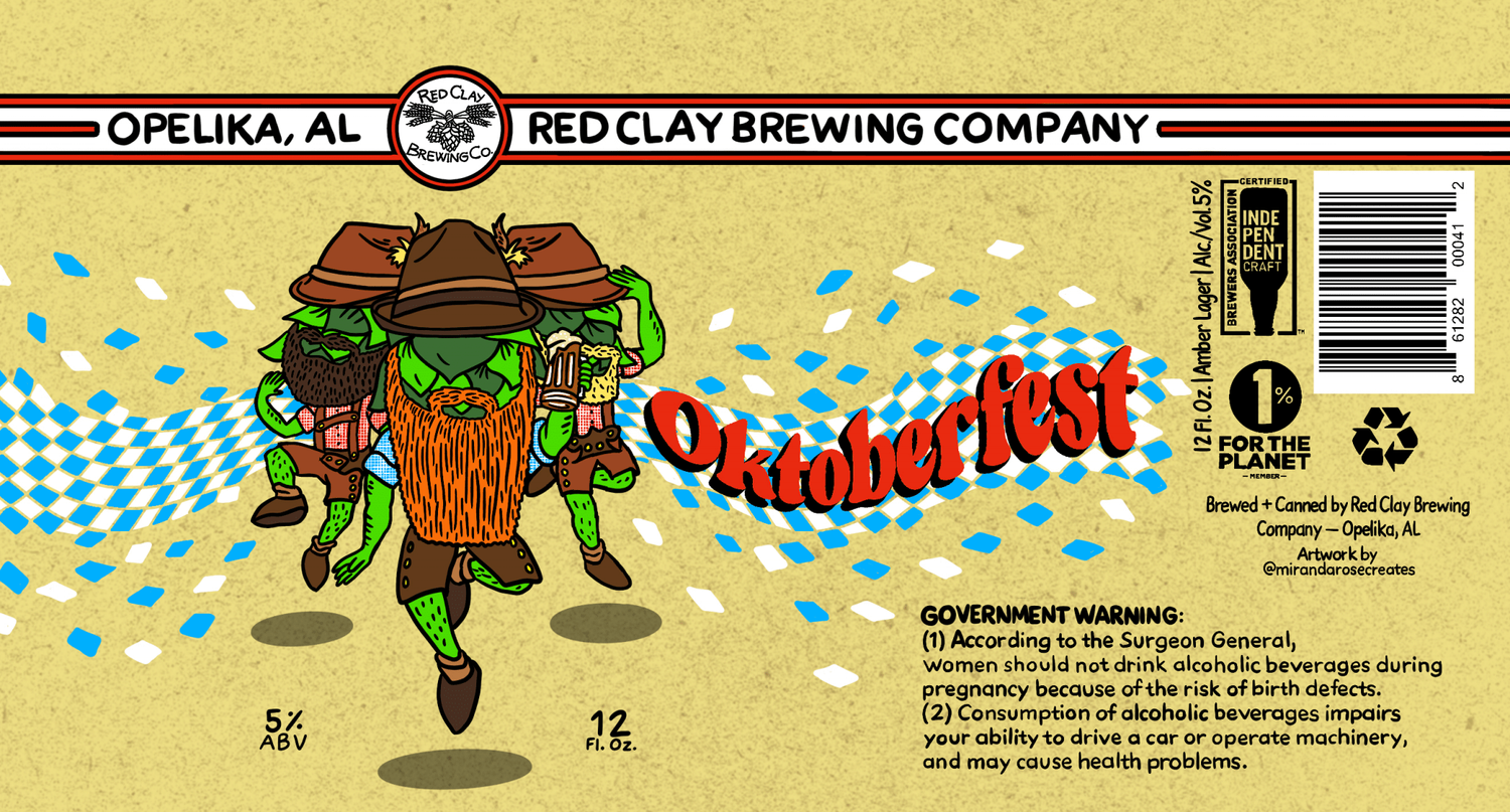 Taplist — RED CLAY BREWING COMPANY