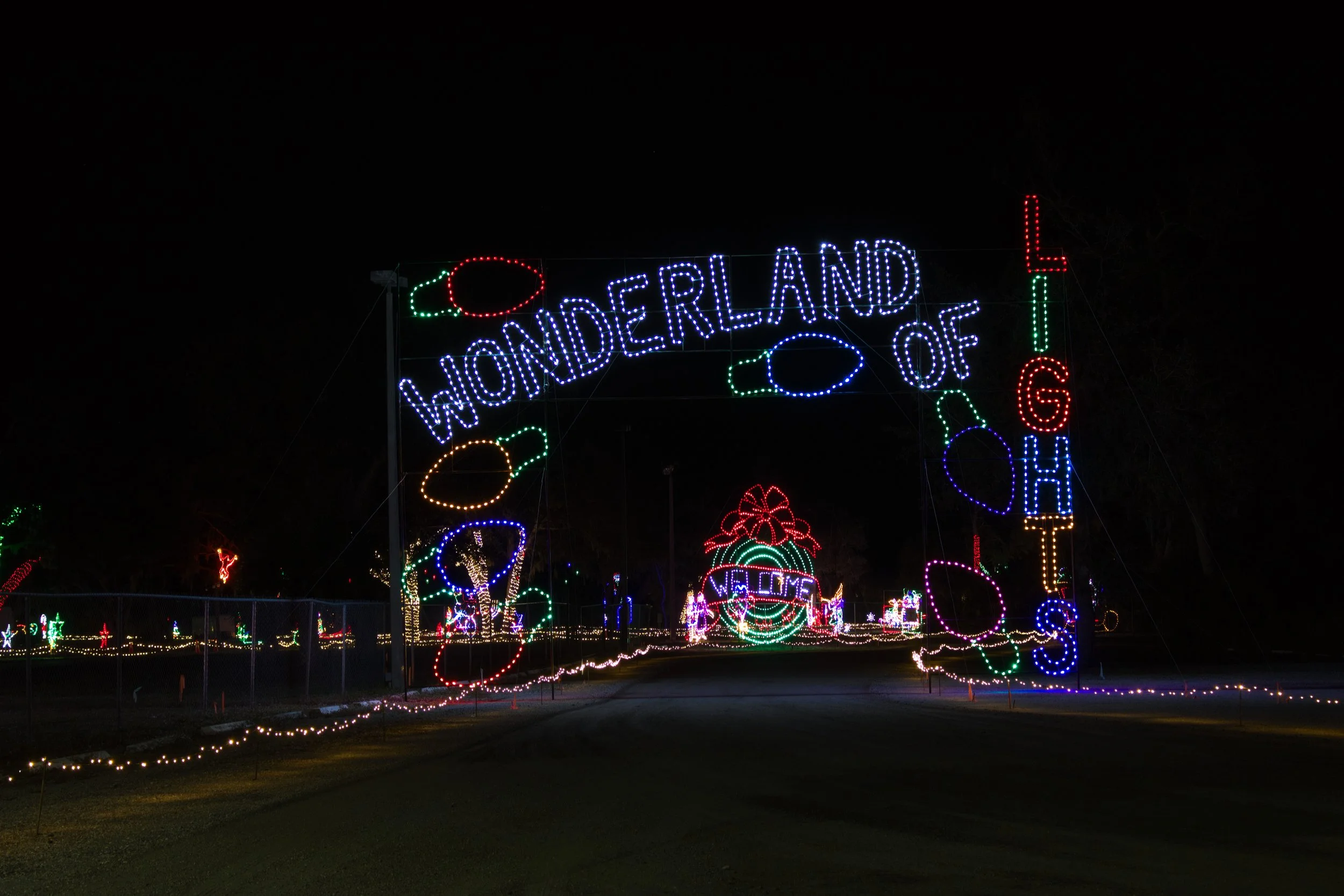 Locations — The Wonderland of Lights — Drive Through Light Show
