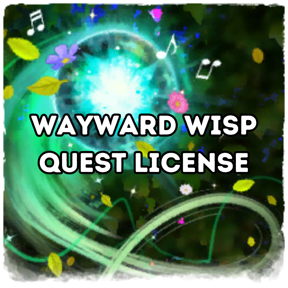 Wayward Wisp Quest License — ProjektDyad