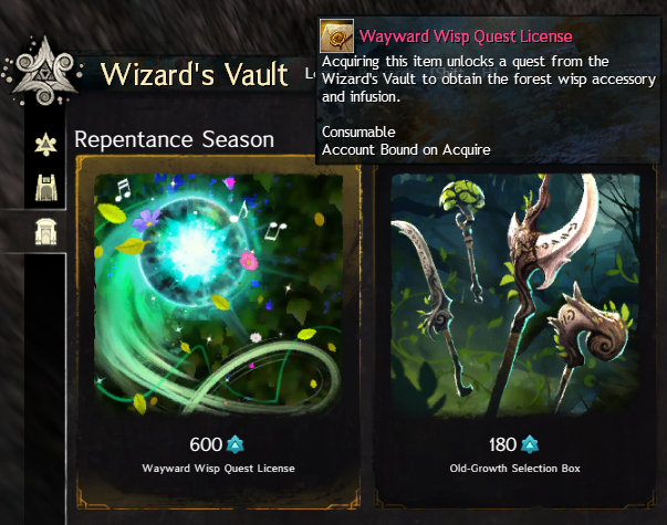 Wayward Wisp Quest License — ProjektDyad