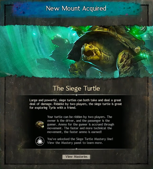 Guild Wars 2 - Siege Turtle — ProjektDyad