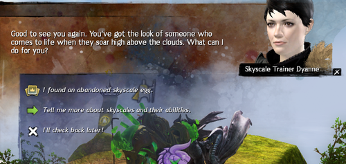 A New Friend - Unlocking Skyscale — ProjektDyad