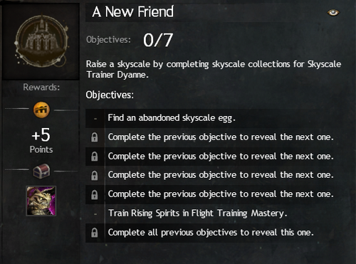 A New Friend - Unlocking Skyscale — ProjektDyad