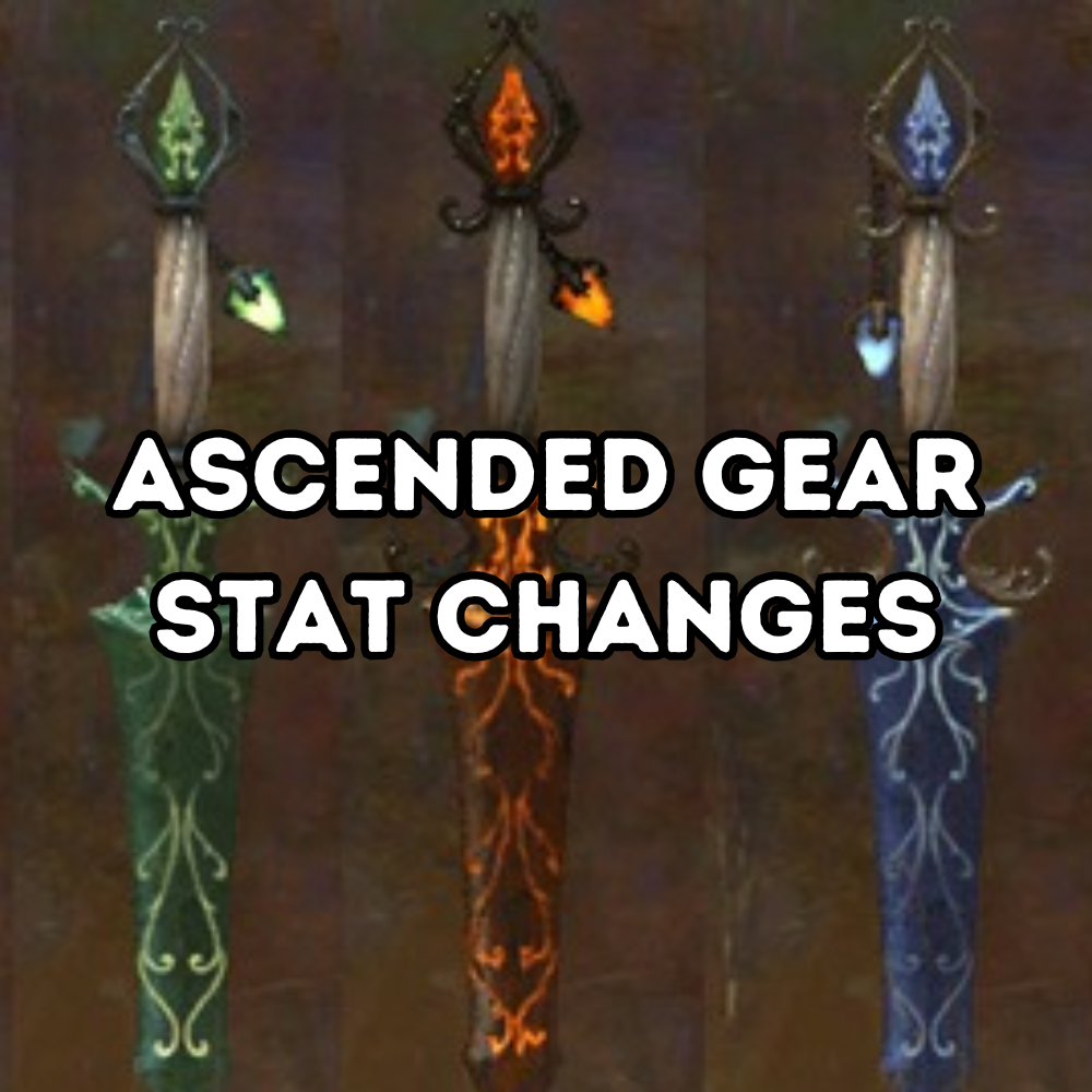 Guild Wars 2 - Ascended Gear Stat Changing — ProjektDyad