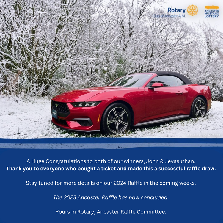 Rotary Club of Ancaster Car Raffle