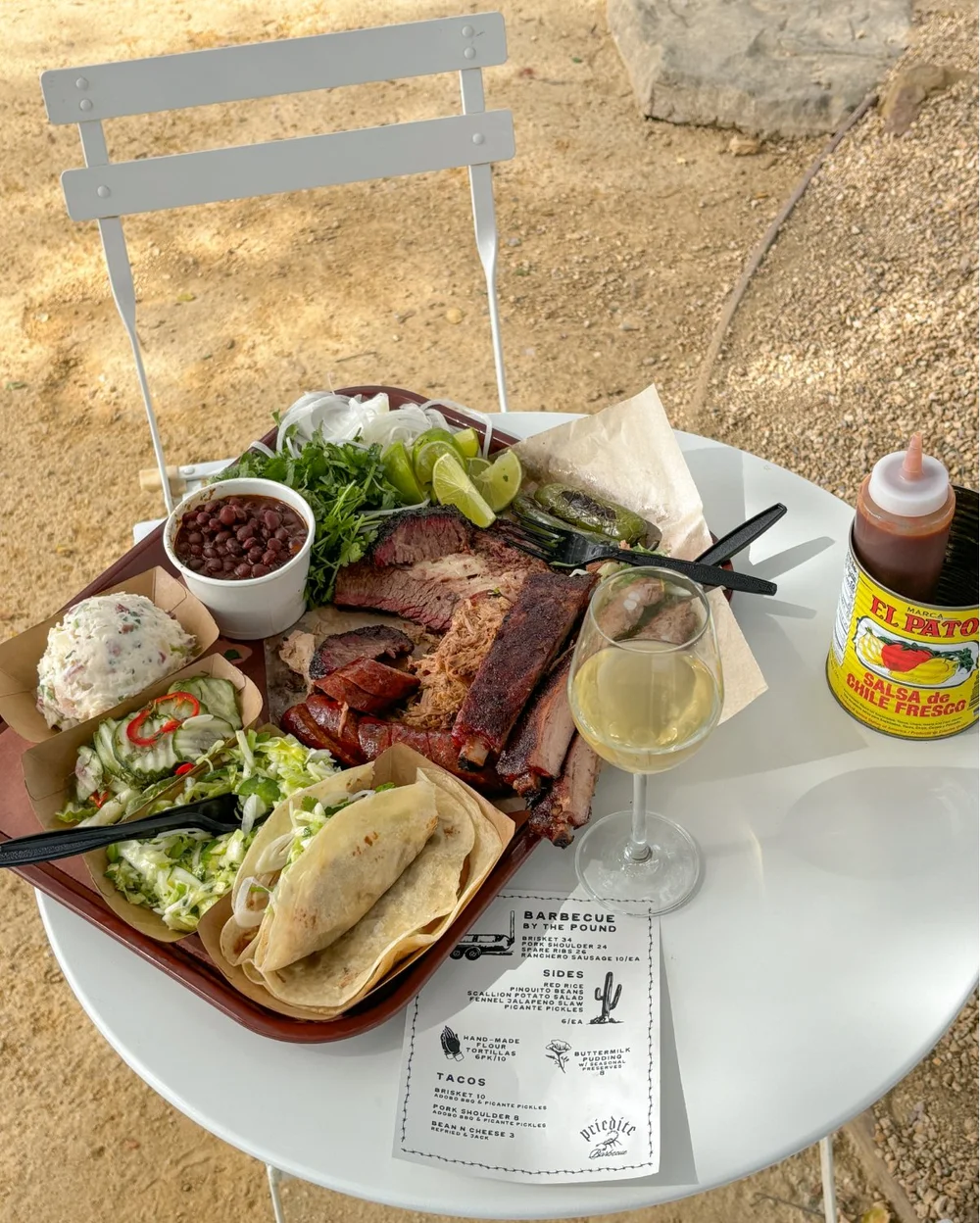 PRIEDITE BARBECUE — Bodega Los Alamos