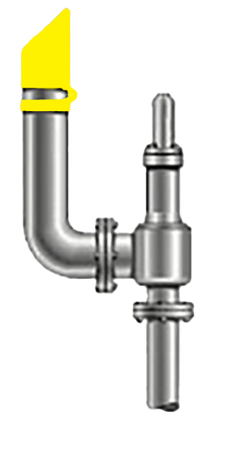 SAFE-VENT Valve Protection Weather Cap PSV Yellow Weather Caps Ready to ...