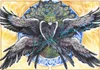 Melek Taus The Peacock Angel Yezidi Tradition — Dark ChamberZ Temple of ...