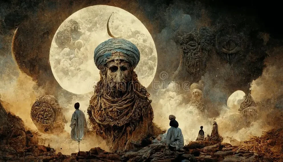 Hubal The Moon God of The Kaaba Stone — Dark ChamberZ Temple of Knowledge