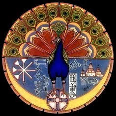 Melek Taus The Peacock Angel Yezidi Tradition — Dark ChamberZ Temple of ...