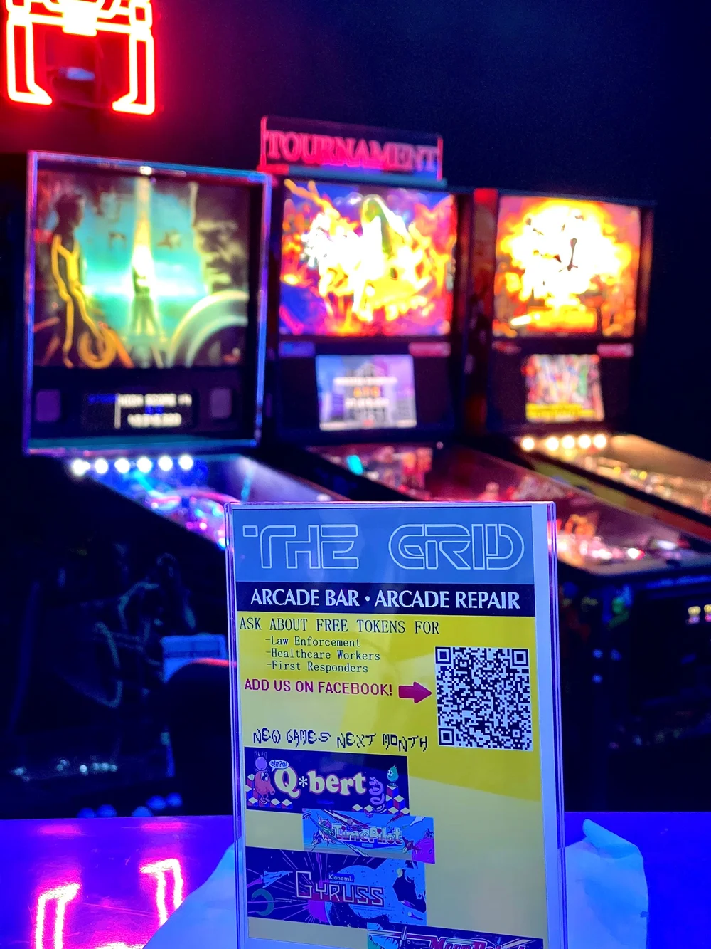 Best Pensacola Bars | Retro Arcade & Craft Drinks | The Grid Arcade ...