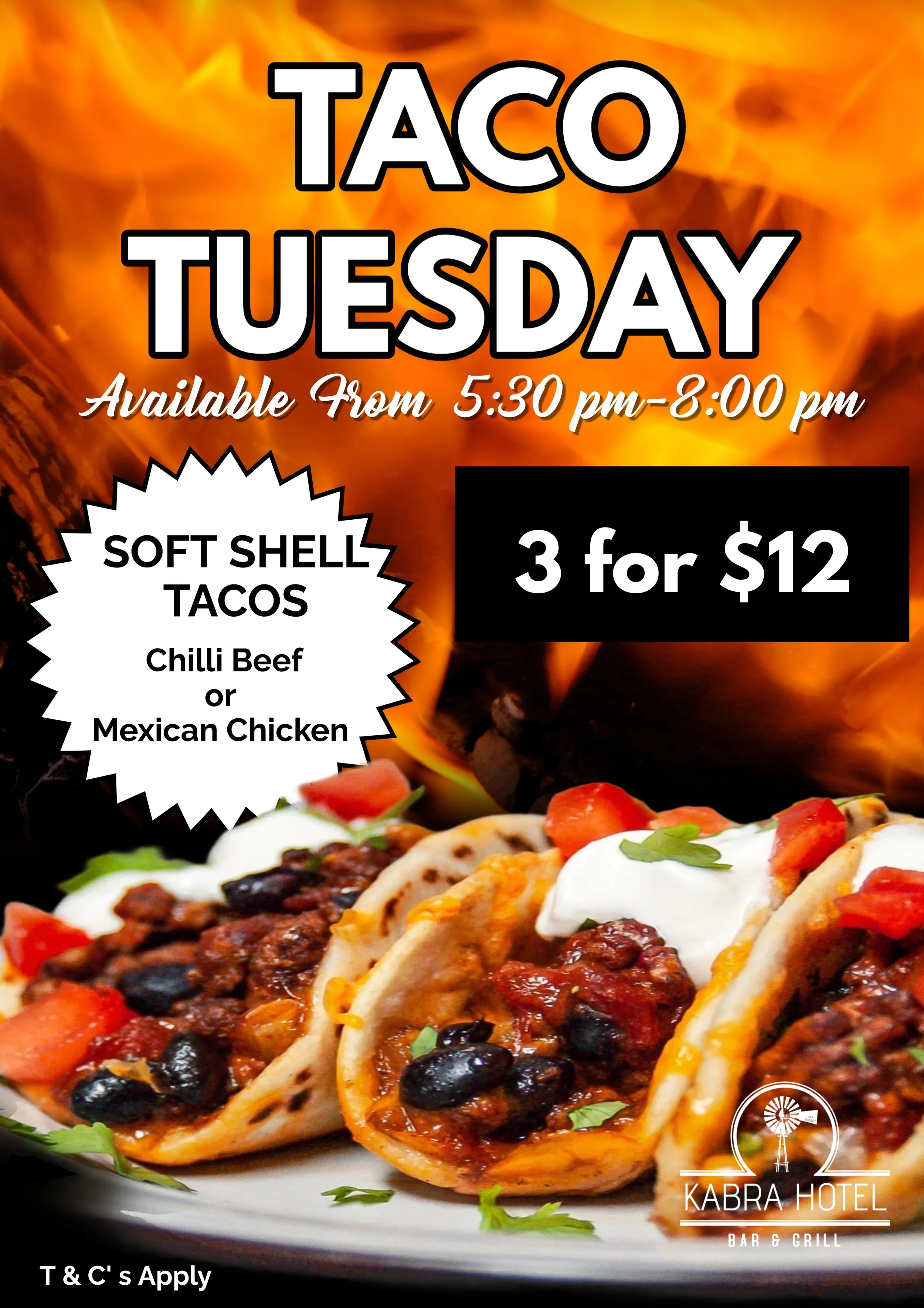 Menu — kabrahotel.com.au