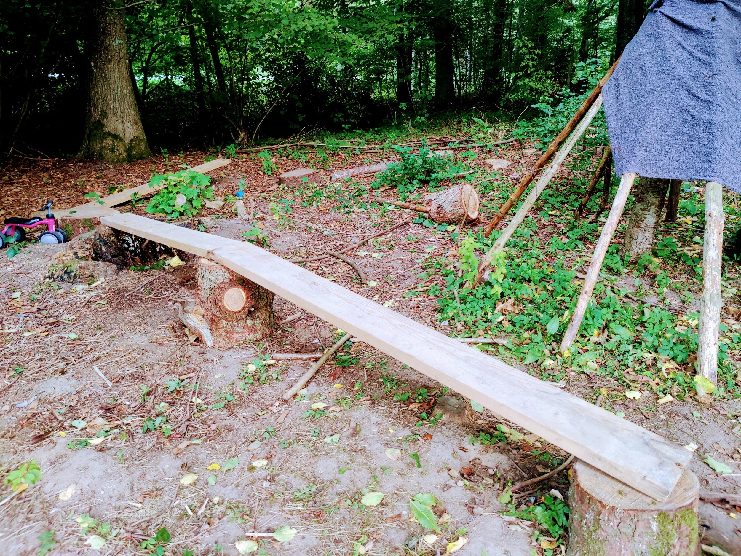 From Tree to Play: Creating a Nature Playground with Tree Rounds ...