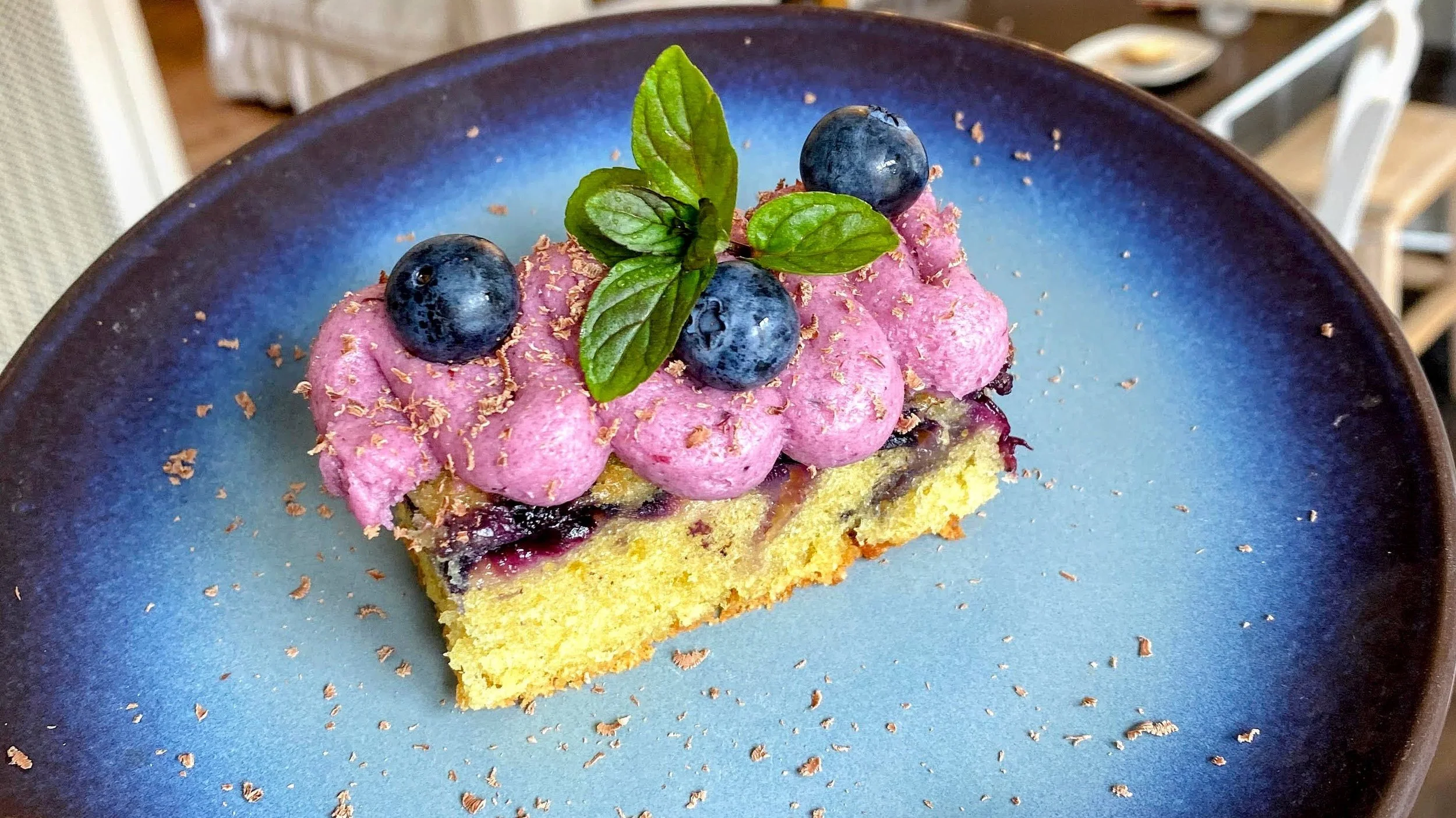 Scandinavian Blueberry Butter Cake — Veranda Vikings