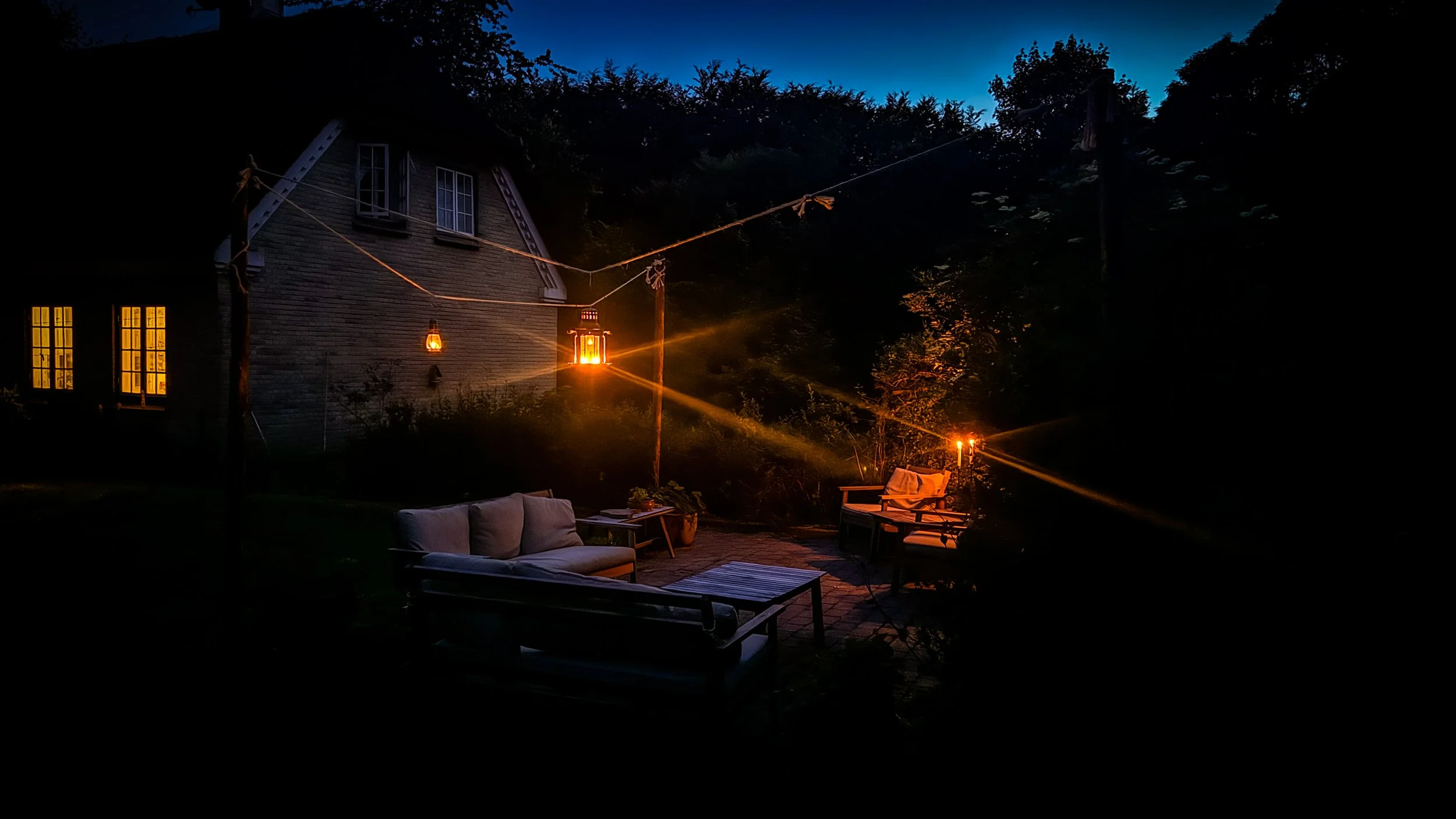 Lantern Light and Evenings on the Terrace — Veranda Vikings