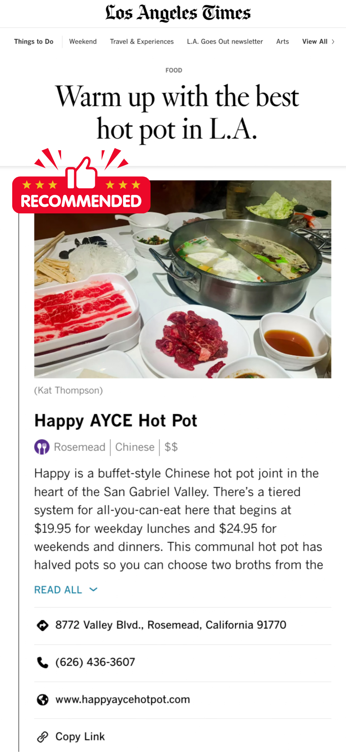 Photos — Happy AYCE Hot Pot
