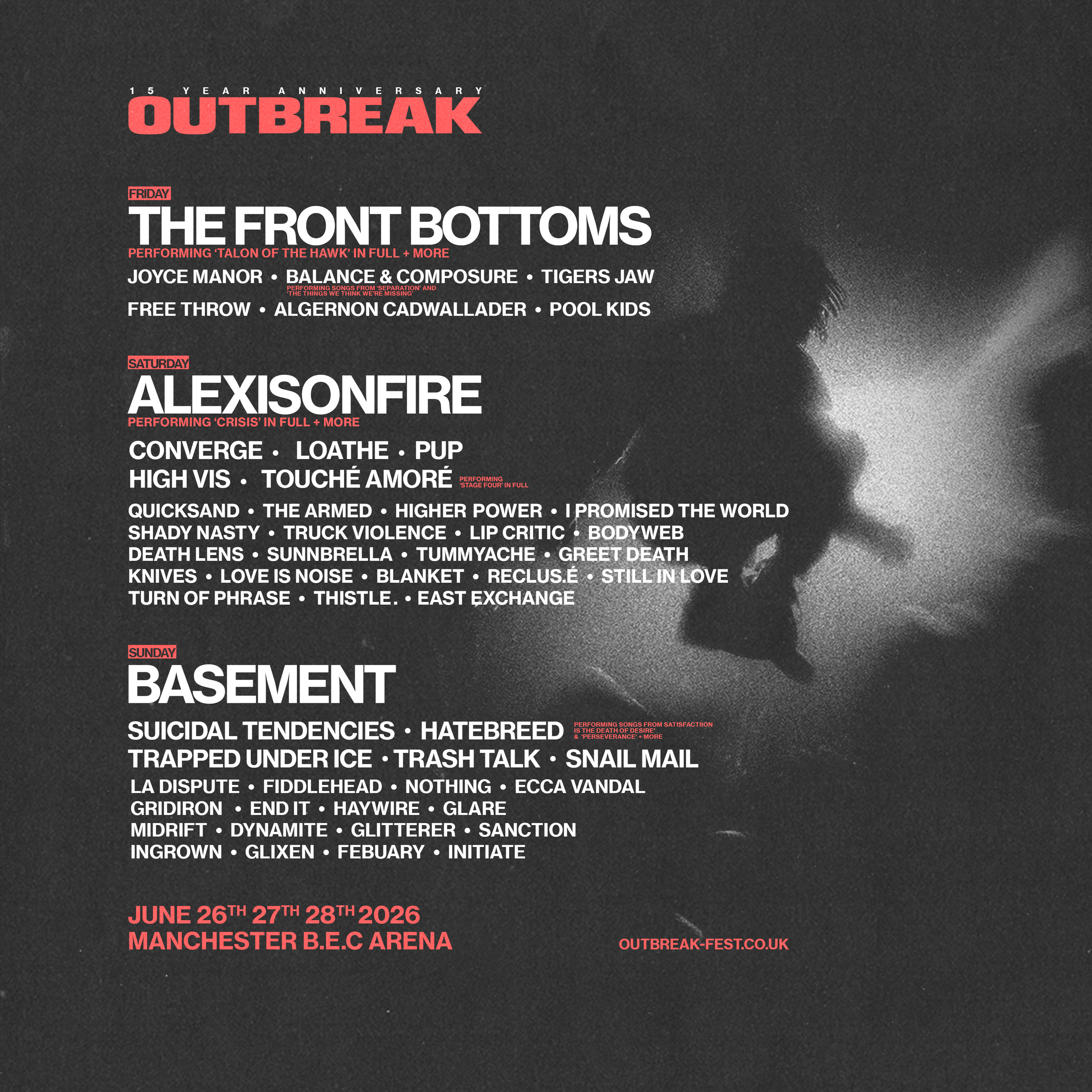 Outbreak Fest 2026 announces epic initial lineup | The Scene ...