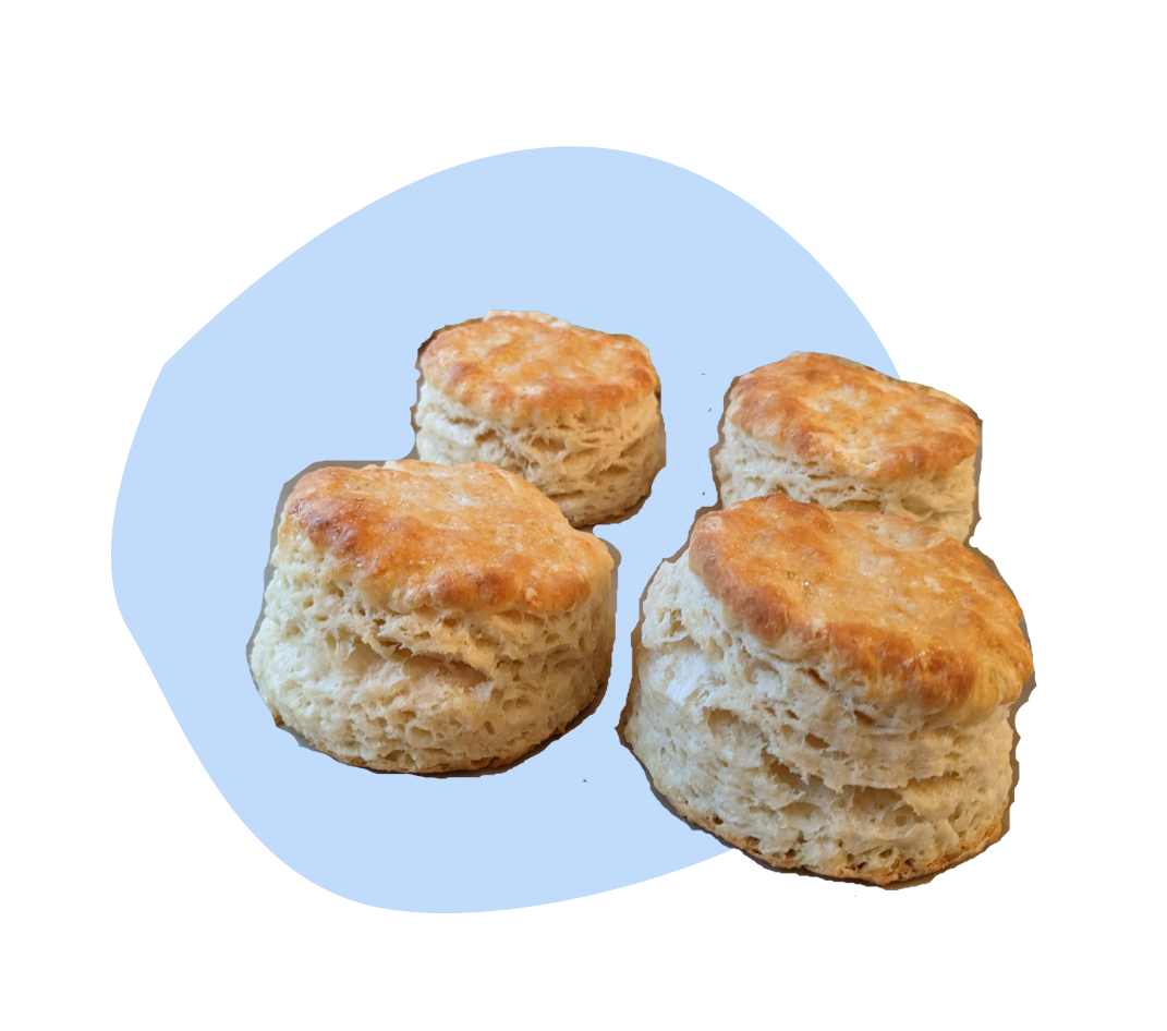 Flaky Biscuits, 6 pk — Pastel Bakehouse