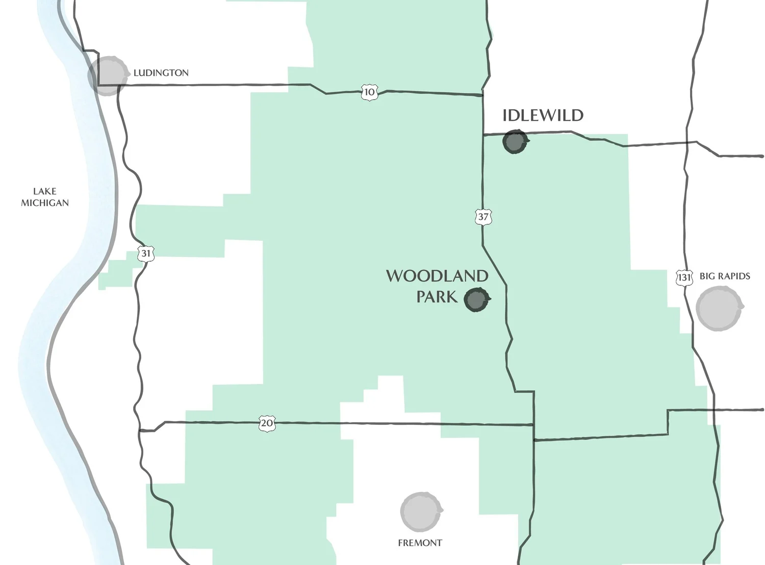 Woodland Park — Idlewild, MI